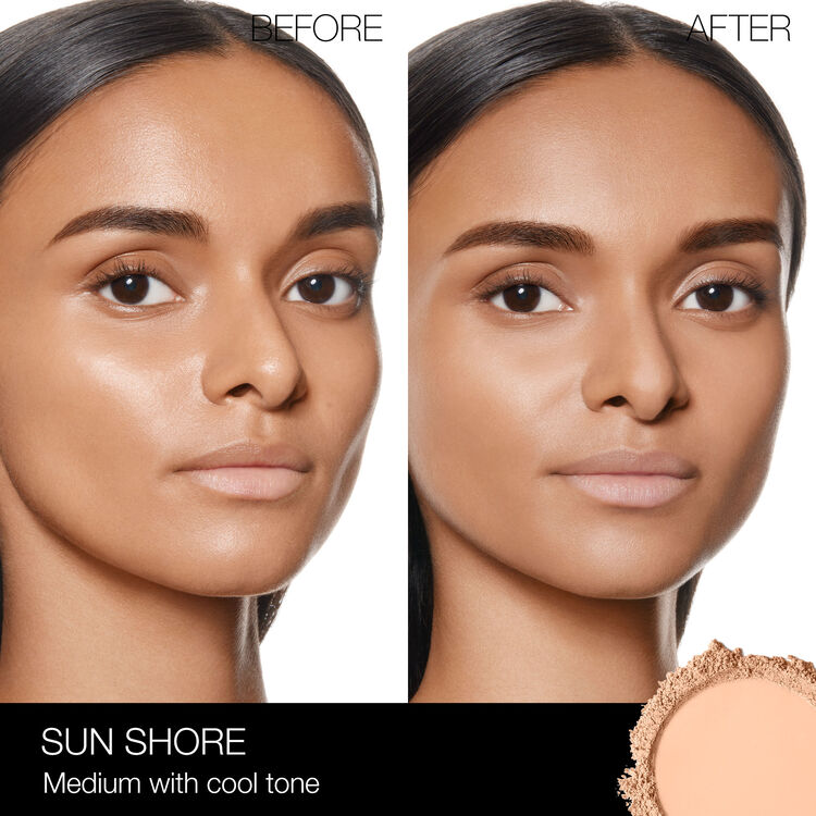 Mattifying Powder Before After