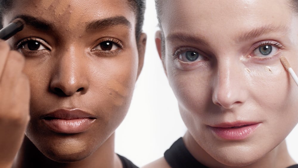 eye makeup before foundation